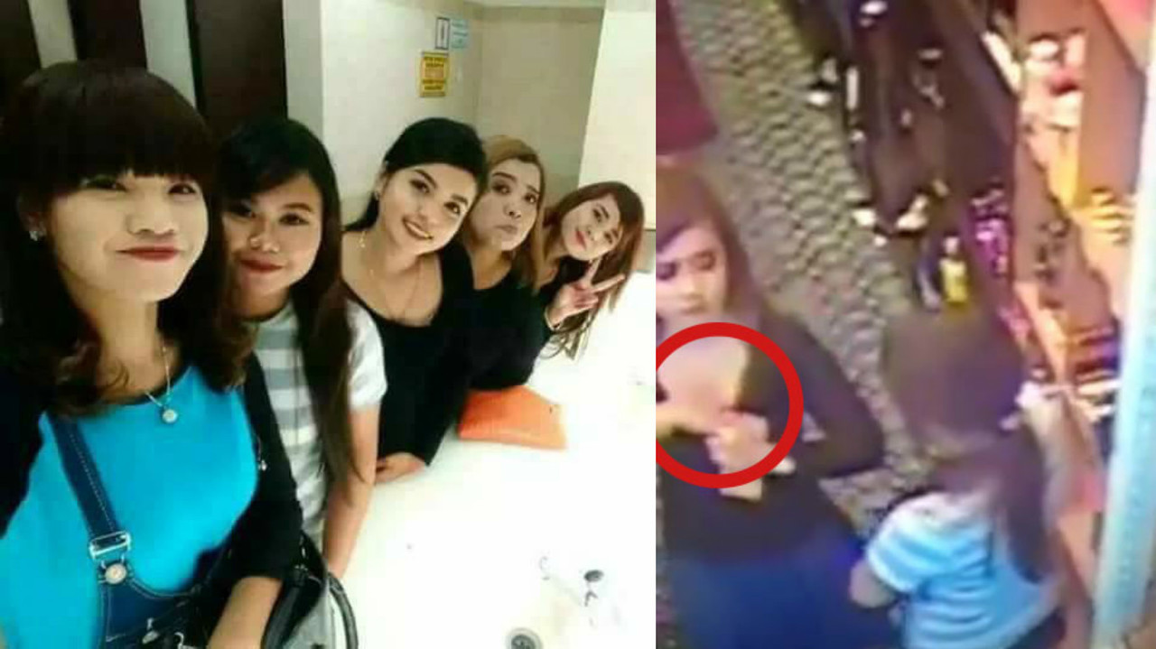 Curi Produk Kosmetik Sorok Dalam Coli, 4 Gadis Ini Kantoi Dirakam CCTV