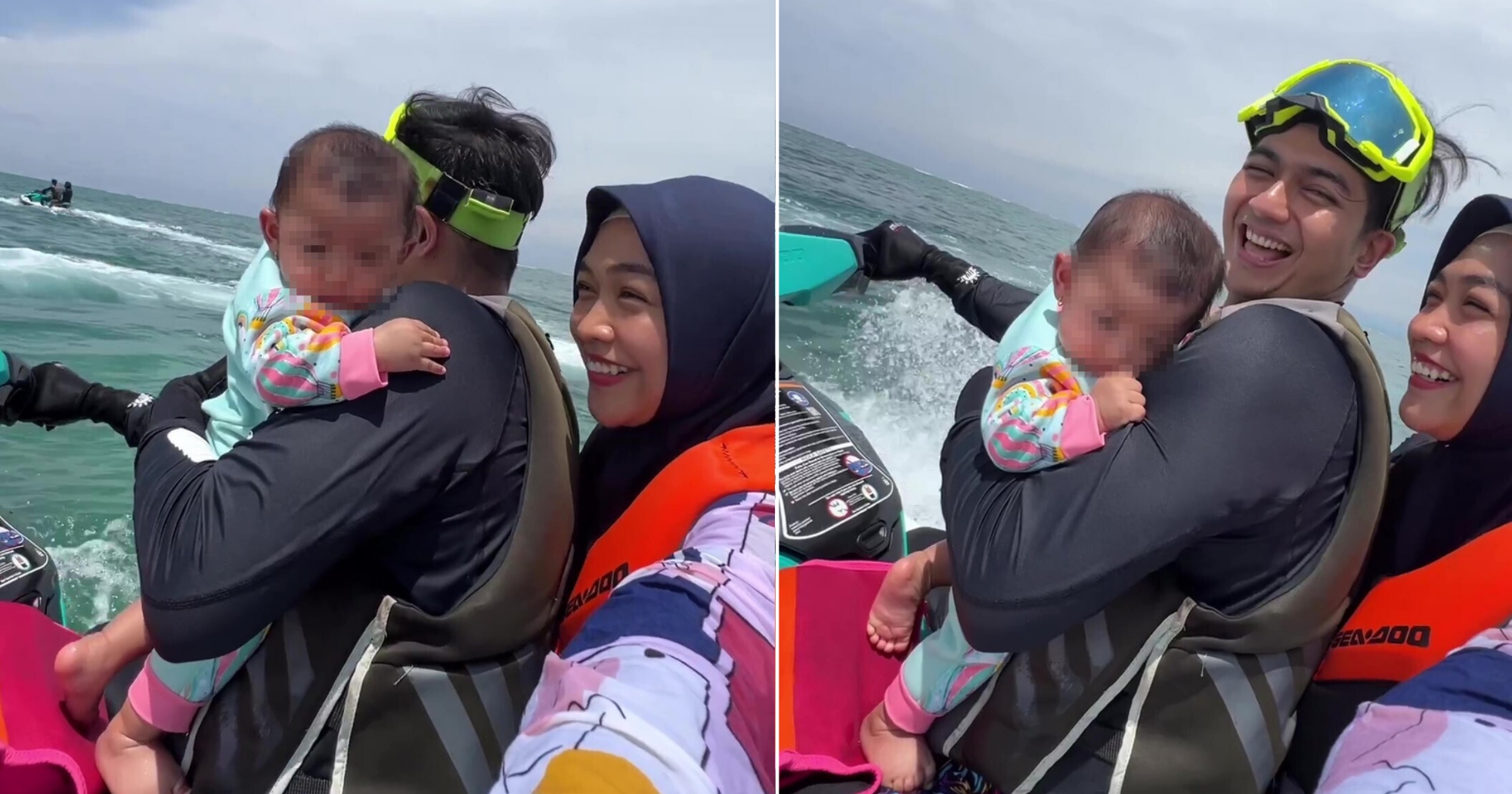 Indonesian Influencer Slammed For Riding Jet Ski With 5-Month-Old Baby ...