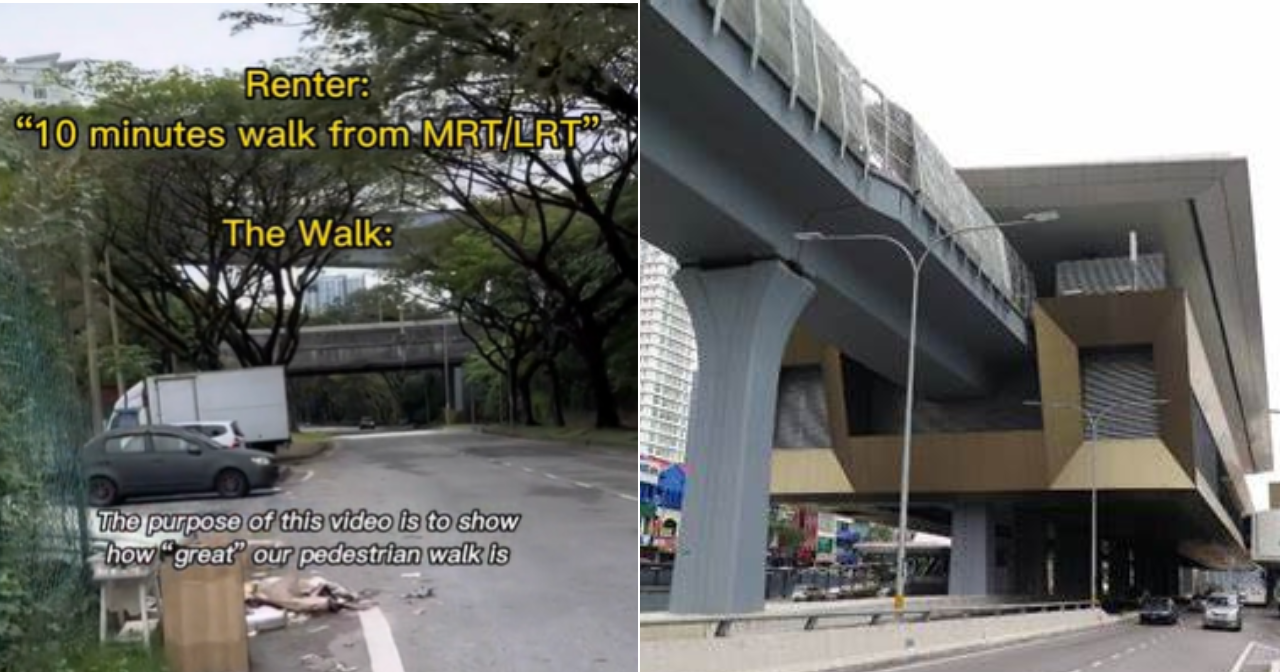 Video Shows The Struggle Pedestrians Have To Endure To Get To MRT ...