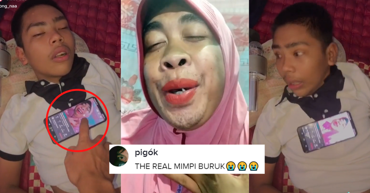 [VIDEO] Lena Sangat Tidur Tak Mahu Bangun Sahur, Rakan Prank Suara Mimi ...