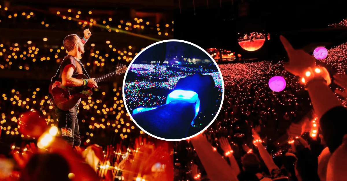 Coldplay Concerts Look Stunning Thanks To These Light-Up Wristbands ...