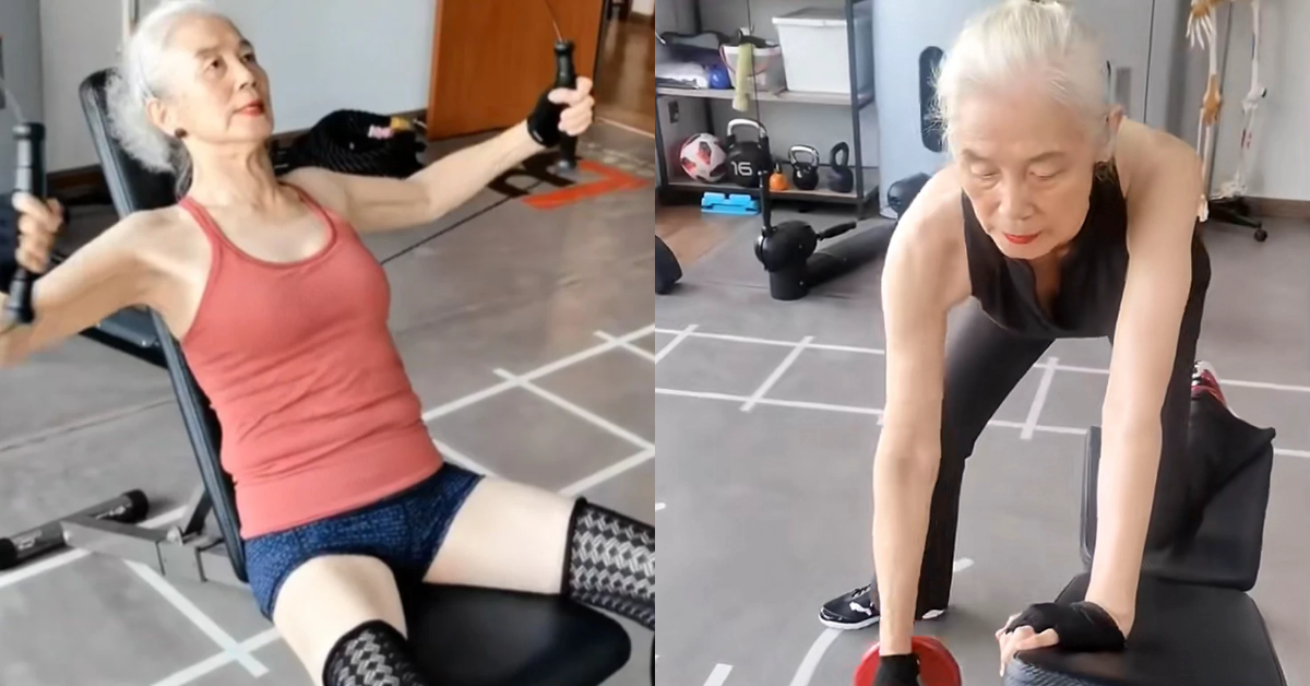 78-Year-Old Grandma Stuns The Internet By Embracing Fitness Regime ...