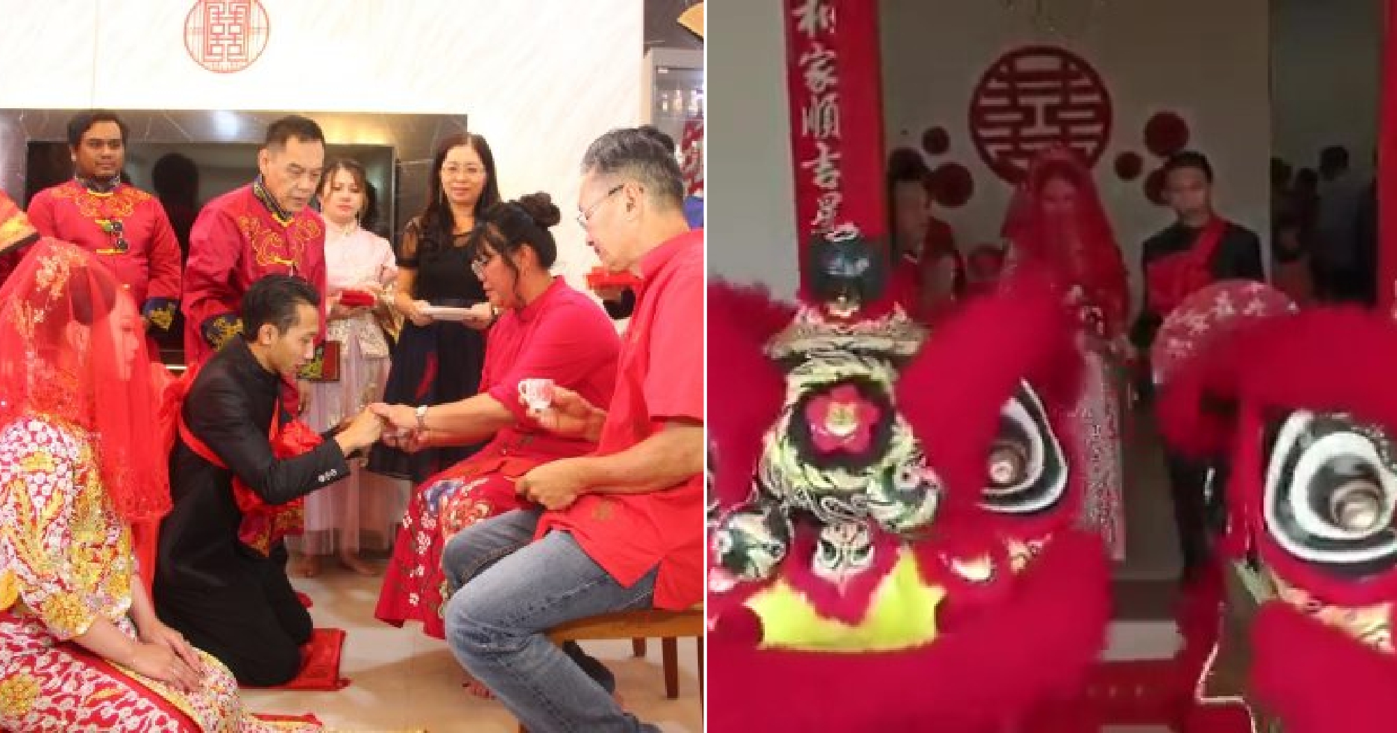 Malay Man Embraces Chinese Wife’s Culture By Marrying Her In ...
