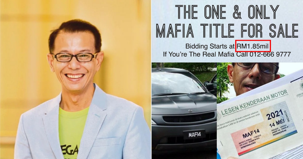Azhar Sulaiman Is Selling His ‘MAFI4’ Licence Plate & Bidding Starts At ...