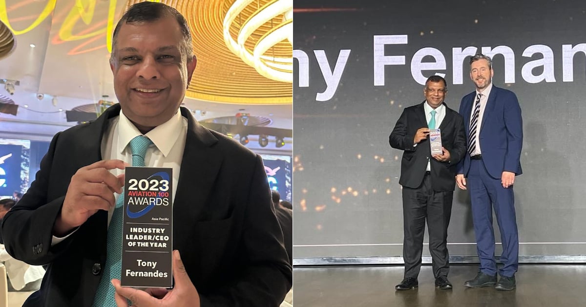 Tony Fernandes Named Asia Pacific CEO Of The Year 2023