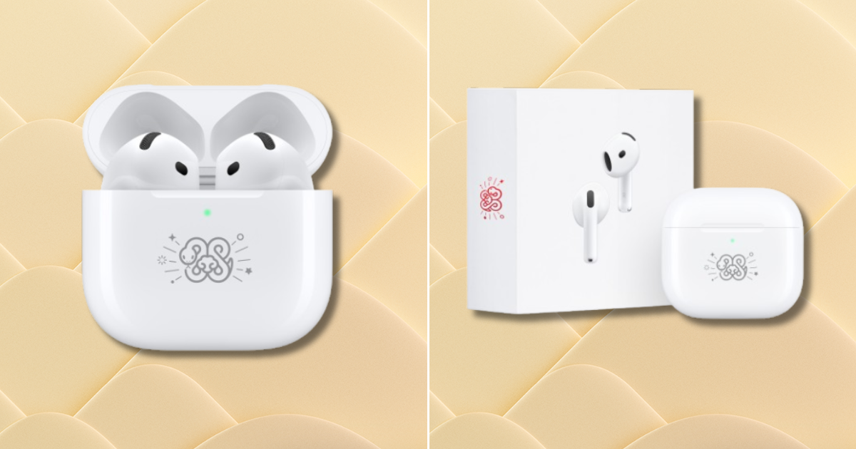Apple Releases Year Of The Snake Special Edition AirPods 4 And They’re ...