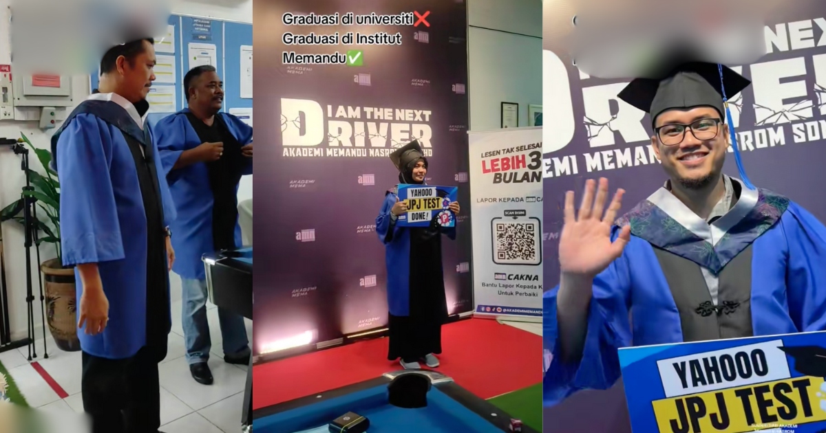 Akademi Memandu Di Kelantan Rai Pelajar Lulus Ujian JPJ Dengan Pakaian ...
