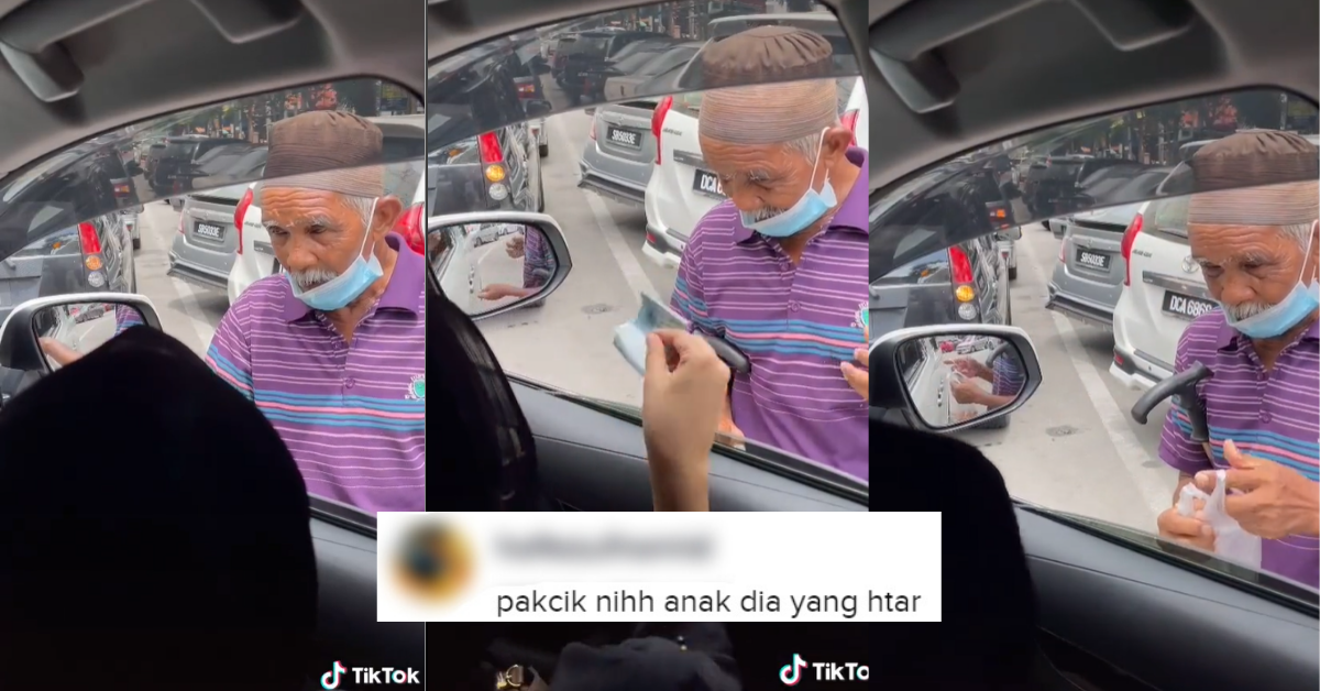 Tular Video Pak Cik Minta Sedekah Tepi Jalan, Netizen Beritahu Anak ...