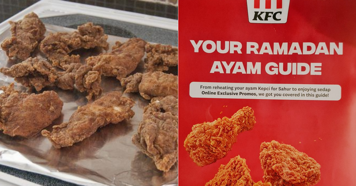 KFC Releases A Ramadan Guide With Pointers On Reheating Kepci Chicken ...