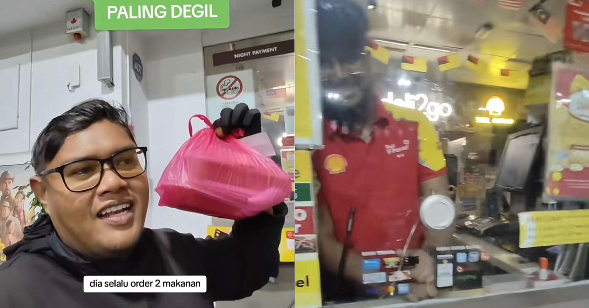 Petrol Station Worker Always Buys 2 Portions Of Food: One For Himself ...