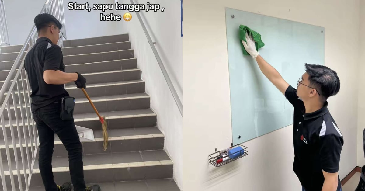 “I’m Not Ashamed” — 25-Year-Old M’sian Earns RM8,000 As A Cleaner In ...