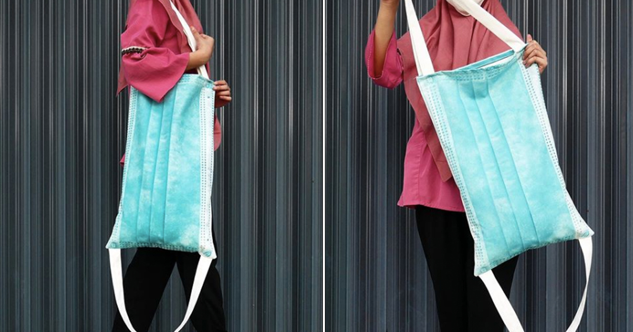 You Can Get A Face Mask Tote Bag To Match… Your Face Mask