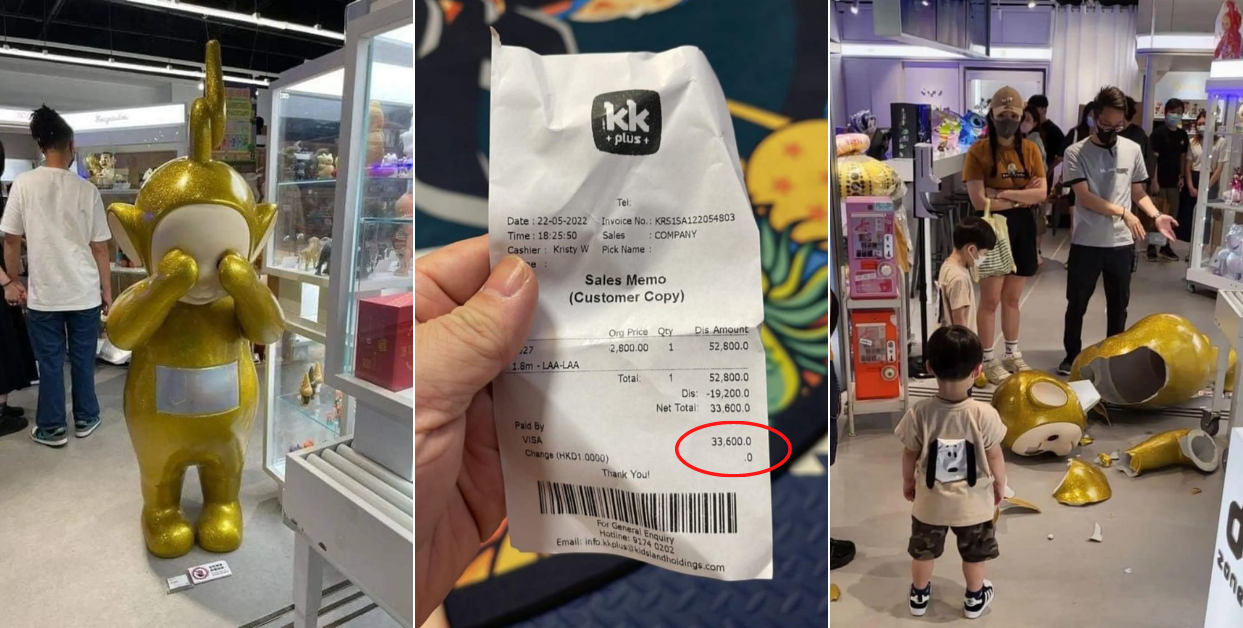 HK Store Refunds RM18K & Apologises To Family Involved In Smashed ...