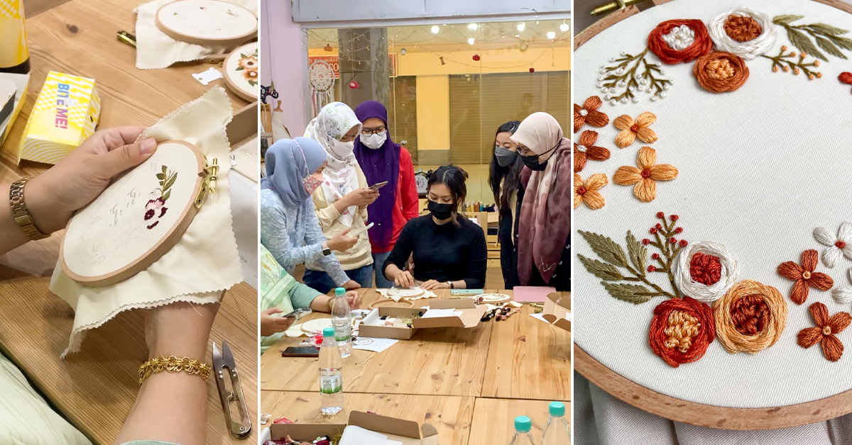 Take An Embroidery Workshop With Your BFF At This Place In Subang