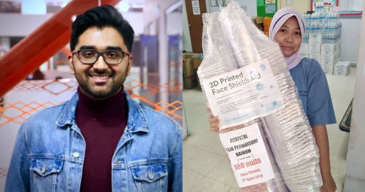 M’sian Turns Dining Room Into A 3D Printing ‘Factory’ For Face Shields ...