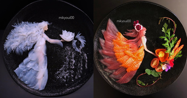 [PHOTOS] Japanese Artist Creates Stunning Sashimi Art That’s Too Pretty ...