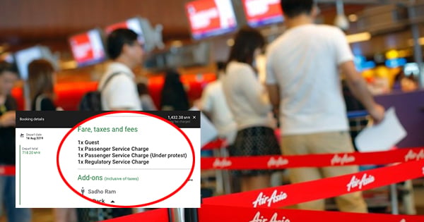 AirAsia Is Now Collecting An Extra RM23 Airport Tax By Adding ‘Under ...