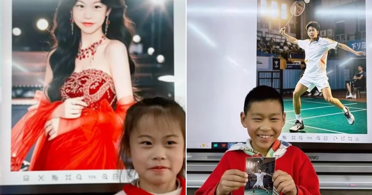 Chinese Teacher Creates AI Portraits Of Students To Inspire Them To ...