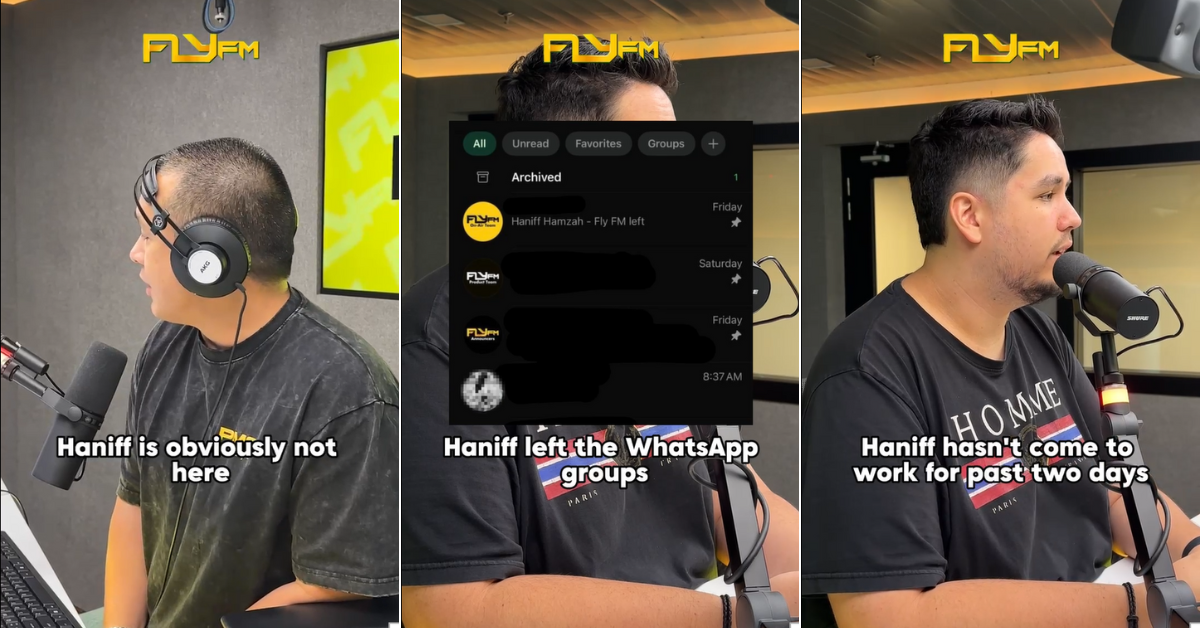 Fly FM’s Haniff Hamzah Misses 2 Days Work & Leaves WhatsApp Groups ...