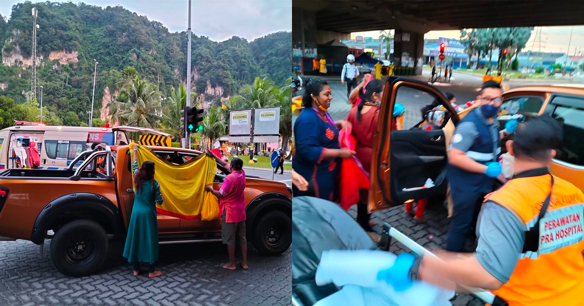 Thaipusam Blessing: Devotees Assist Woman Giving Birth In A Car At Batu ...