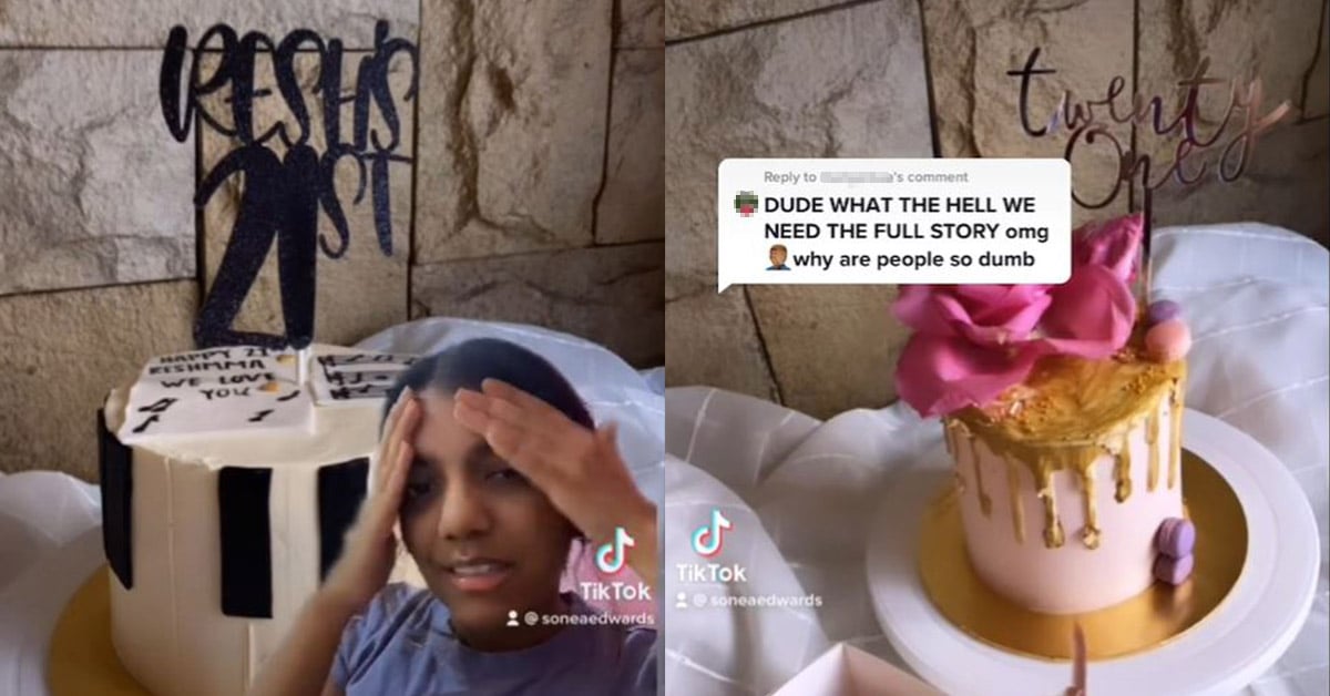 “Cannot Brain” – Family Lies To Home Baker And Cuts Up 3 Cakes Wrongly ...