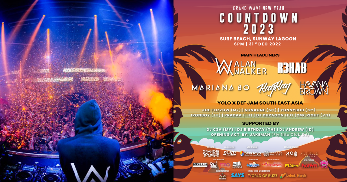 Party Into The New Year With Alan Walker, R3HAB, And More At This ...