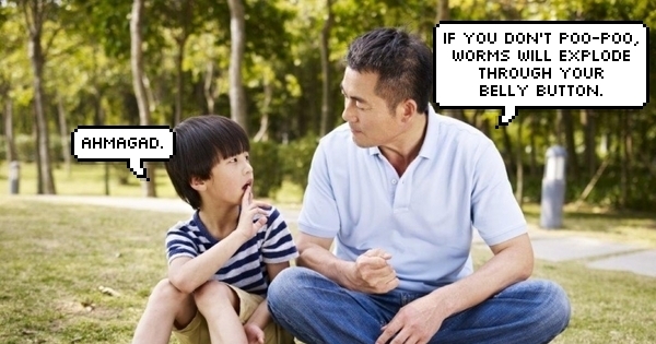 Malaysian Parents Admit The Lies They Tell Their Kids To Make Them Poop