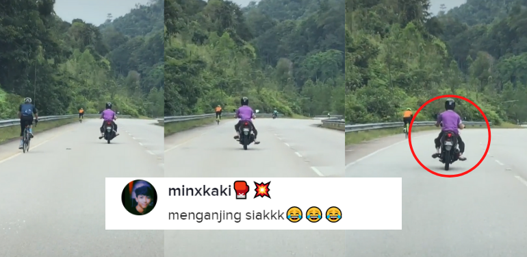 [VIDEO] "Macam Penguin Jalan" – Lelaki Ini Cuba Kayuh Motor Depan Geng ...