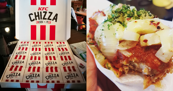 The KFC Chizza Has Finally Arrived In Malaysia