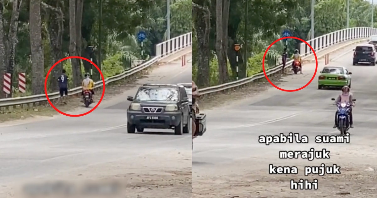 Jalan Kaki Seorang Diri, Tindakan Isteri Pujuk Suami Merajuk Ini Buat ...