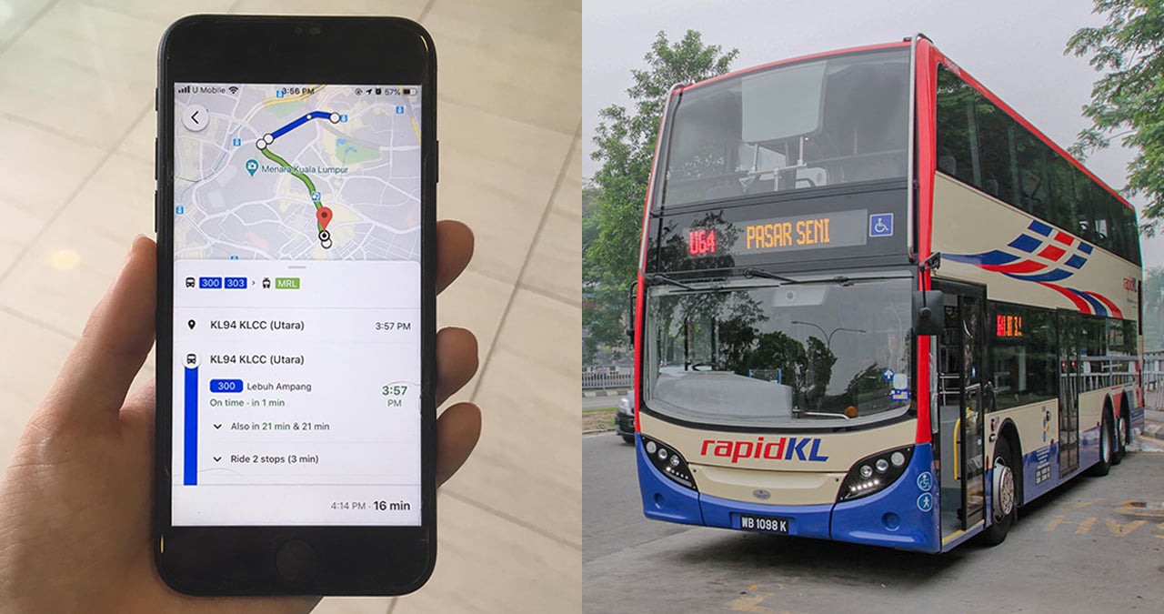 You Can Now Check The Real-Time Location Of Your Rapid KL Bus With ...