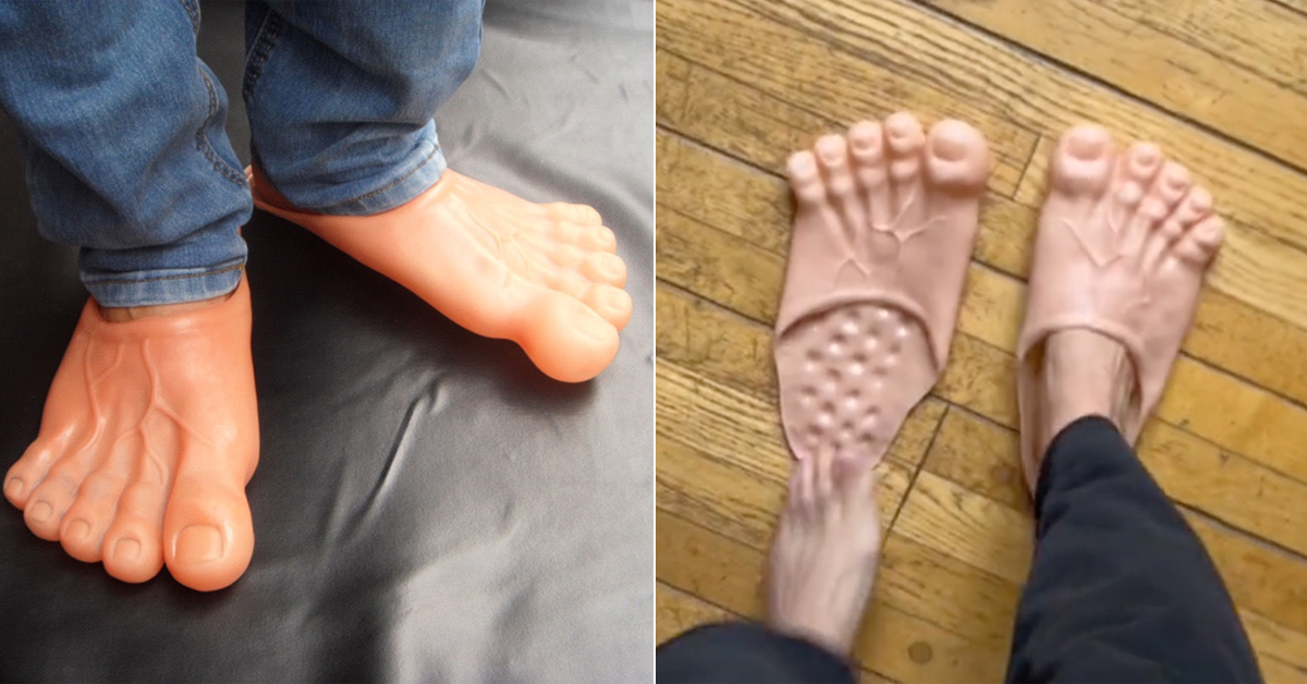 These Viral Slippers Give Your Feet Their Own Pair Of Feet