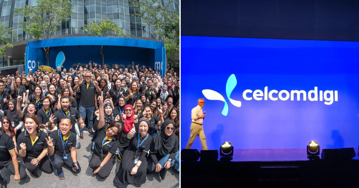 CelcomDigi Introduces New Unified Logo 323 Days After Merger. Here’s A ...