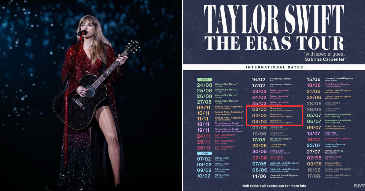Malaysians React To Taylor Swift Performing In Singapore For 3 Days ...
