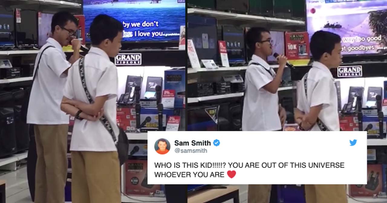 Blind Filipino Boy Goes Viral For Effortlessly Singing Sam Smith Song ...