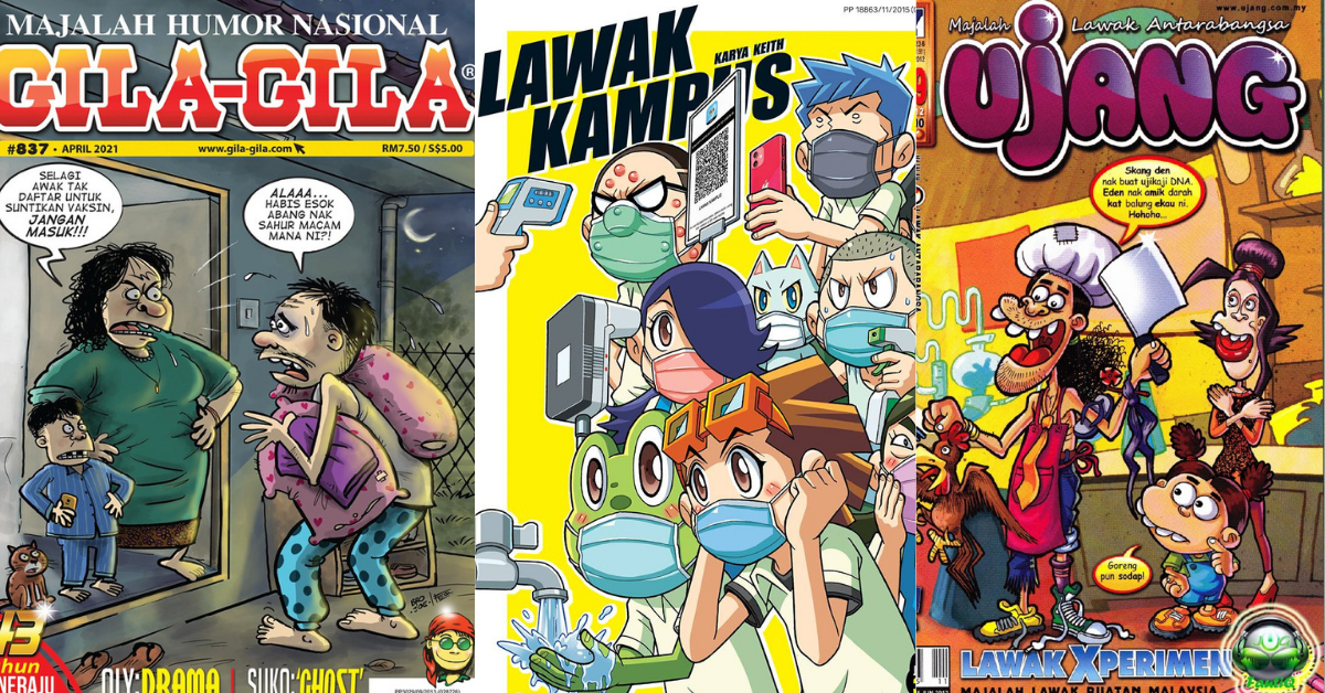 Boleh Beli Secara Online, Ini Antara Majalah & Komik Legend Popular ...