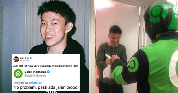 Rapper Rich Brian Missed Indonesian Food So Go-Jek Delivered It To Him ...