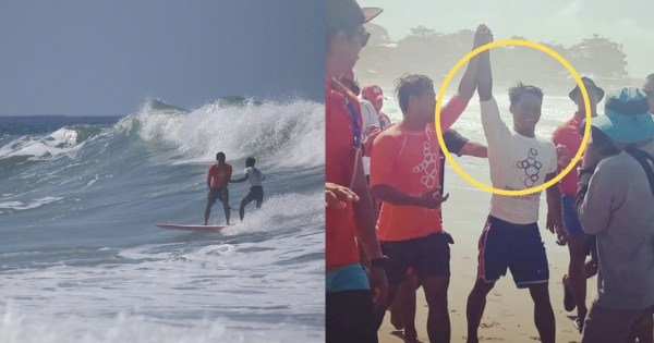 Hero Filipino Surfer Praised For Saving His Competitor From Drowning ...