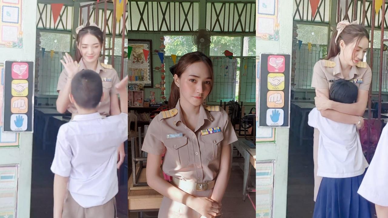 This Teacher Has A Unique Way Of Welcoming Her Students To School And ...