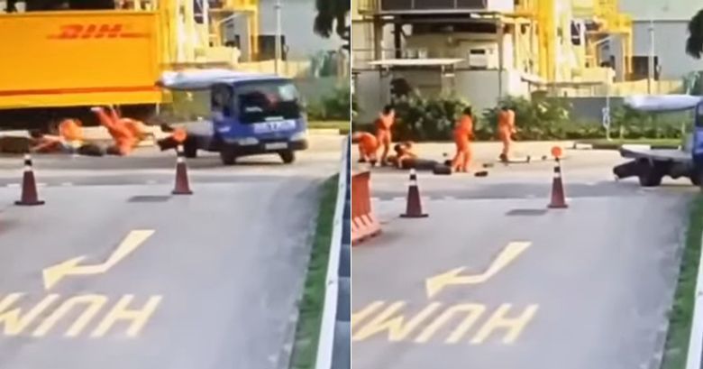 Video Shows A Speeding DHL Truck Smash Into A Lorry From Behind At ...