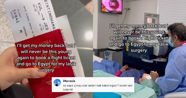 Gadis Buat Rawatan Lasik Bernilai RM700 Di Mesir Ini Jadi Bualan Ramai ...