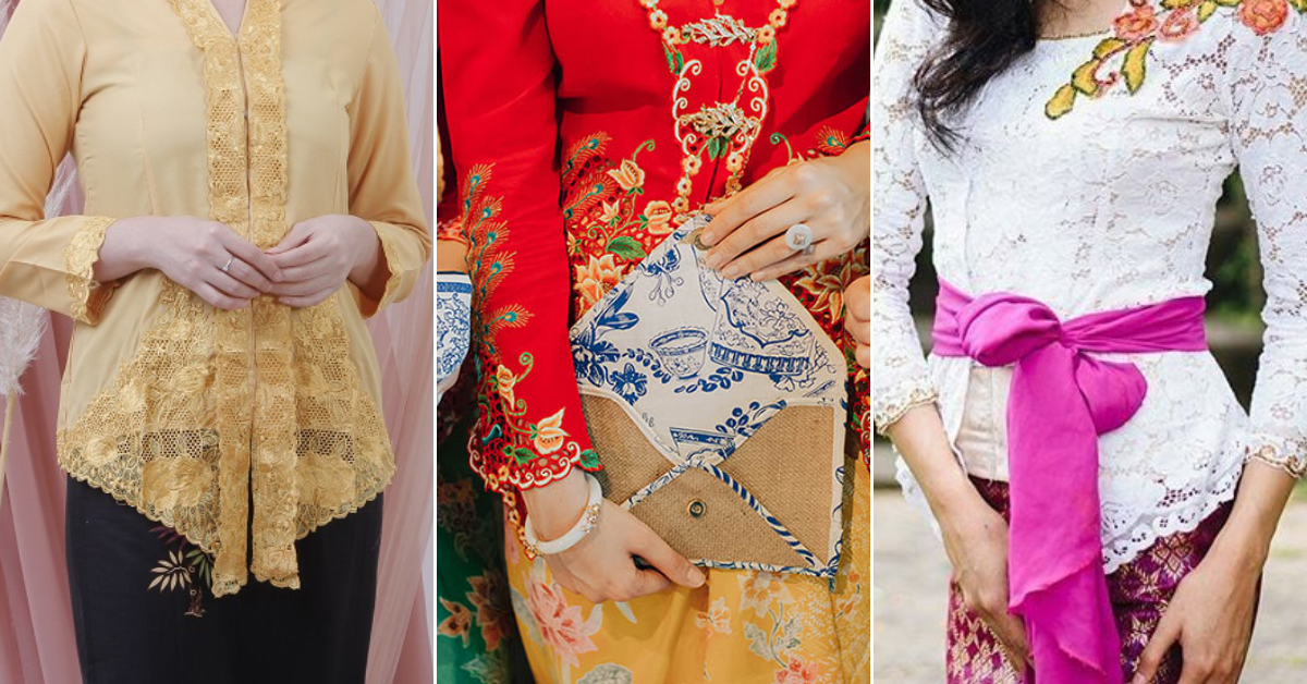 Here Are 7 Types Of Kebaya You Probably Never Knew Existed