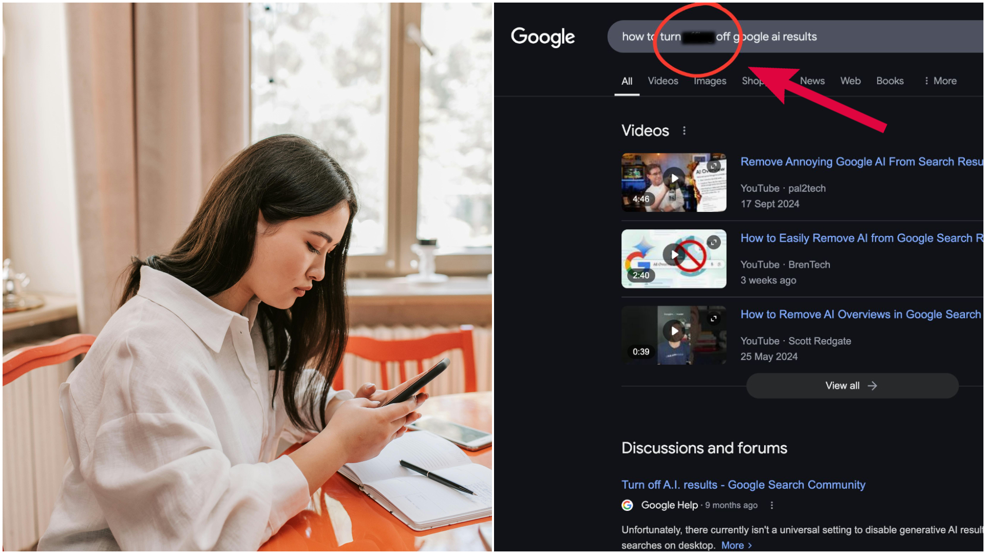 Did You Know: Using Swear Words In Google Search Disables The AI Function