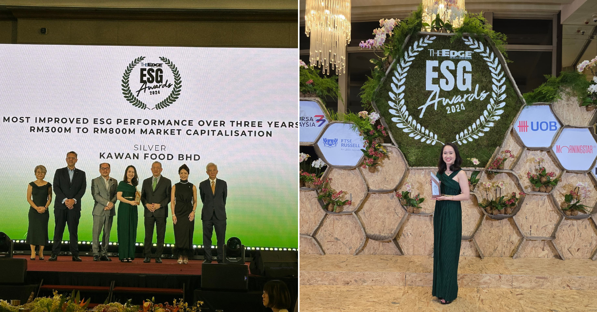 Kawan Food Wins Prestigious Silver Award At The Edge Malaysia ESG 2024 ...