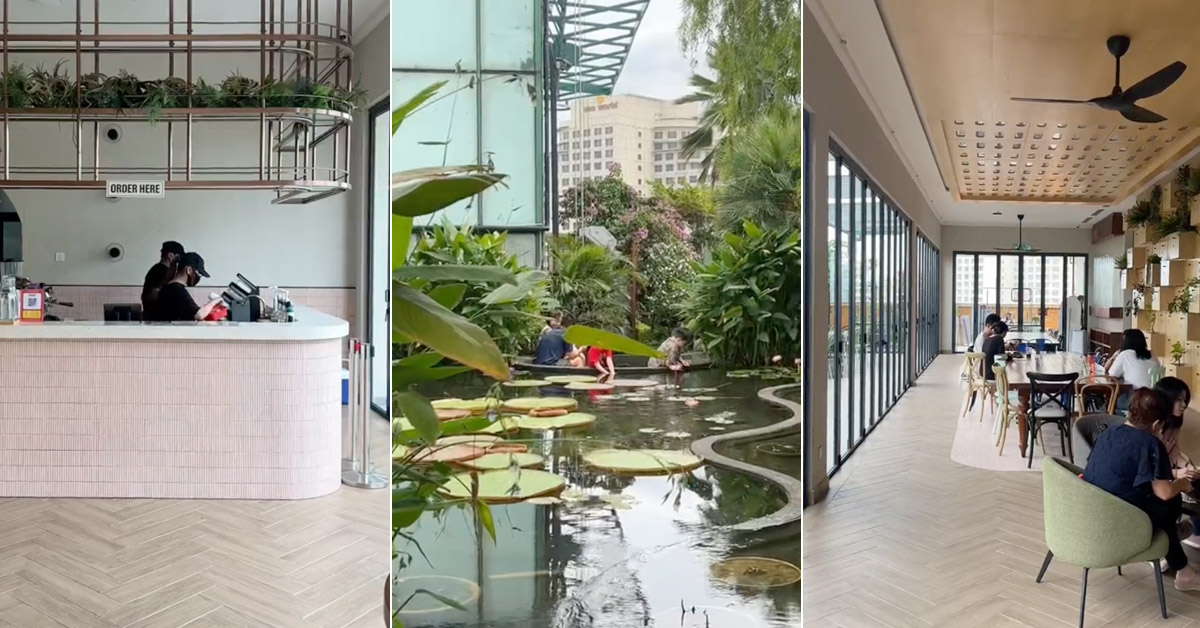 There’s A Hidden Café Surrounded By Greenery In 1 Utama Rooftop’s ...