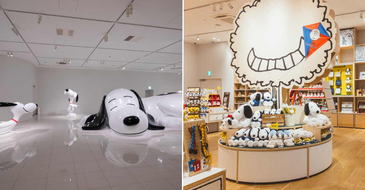 This Snoopy Museum In Tokyo Has Large Replicas & Cute Merch Of All ...
