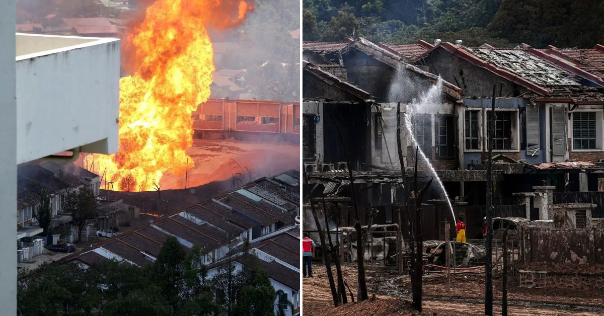 Putra Heights Pipeline Fire: 237 Houses Damaged, 145 People Injured