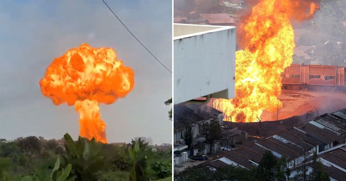 Putra Heights Pipeline Fire: Photos Of The Devastation, From ‘Crater ...