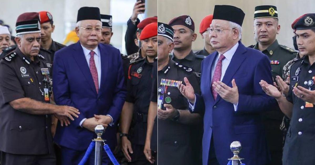 [VIDEO] Najib Seen Attending Pak Lah’s Funeral