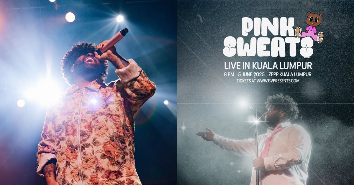 Pink Sweat$ Is Bringing His Soulful R&B Back To KL This June